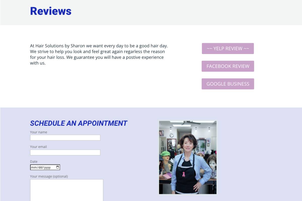 Reviews - Hair Solutions by Sharon